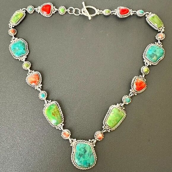 Jewelry | Vintage Studio Barse Sterling Silver 925 Turquoise Gemstone ...